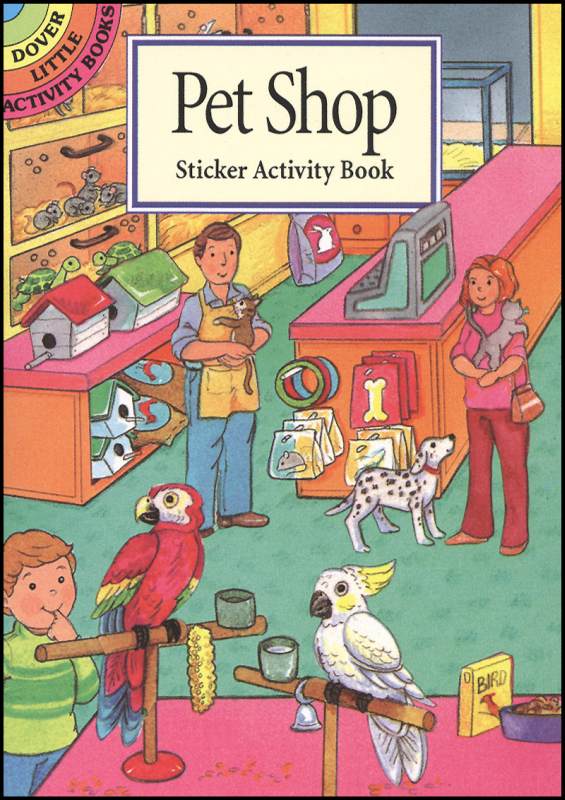 Pet Shop Sticker Activity Book (Mini Dover) – Miller Pads & Paper