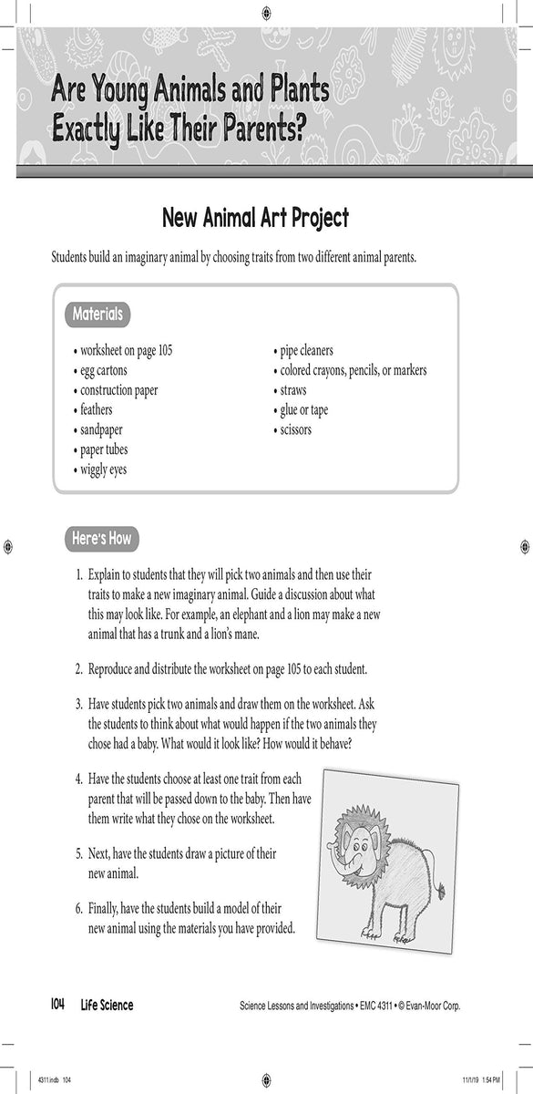 Science Lessons and Investigations, Grade 1 – Miller Pads & Paper