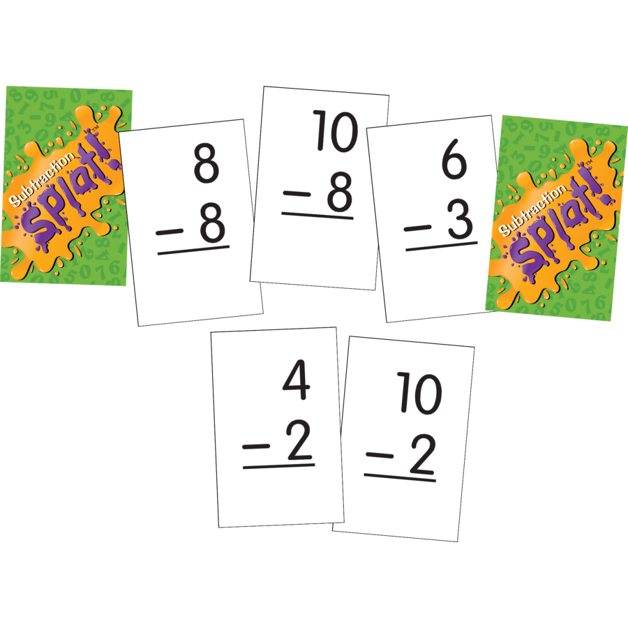 Math Splat Game: Subtraction – Miller Pads & Paper