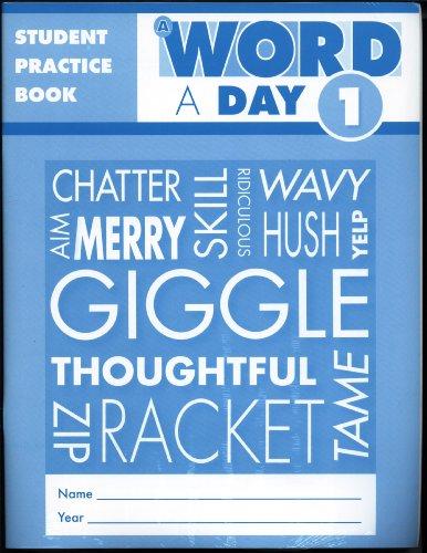 A Word A Day - Grade 1 Student Practice Book – Miller Pads & Paper