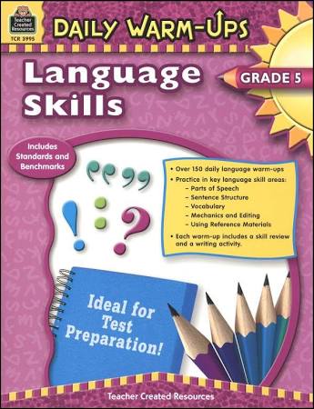 Daily Warm-Ups: Language Skills-Grade 5 – Miller Pads & Paper