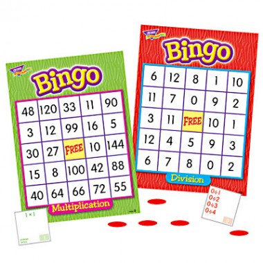 Multiplication & Division Bingo – Miller Pads & Paper