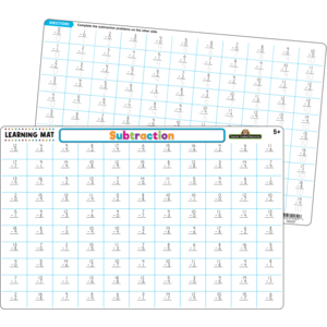 Subtraction Learning Mat – Miller Pads & Paper