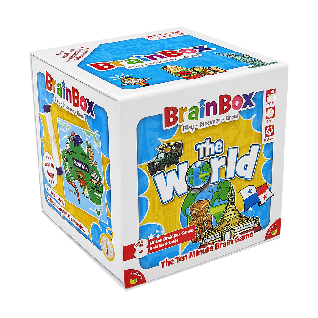 Brain Box: Around the World – Miller Pads & Paper