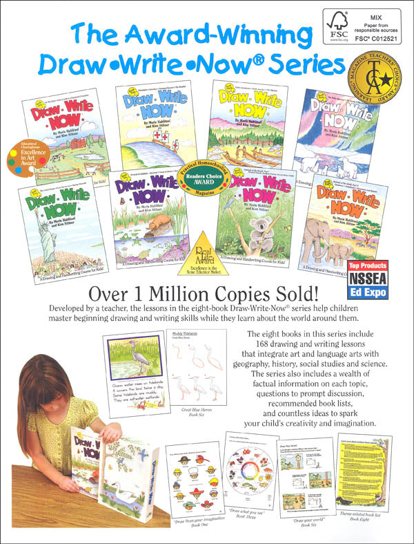 Draw Write Now Boxed Set 1-8 – Miller Pads & Paper
