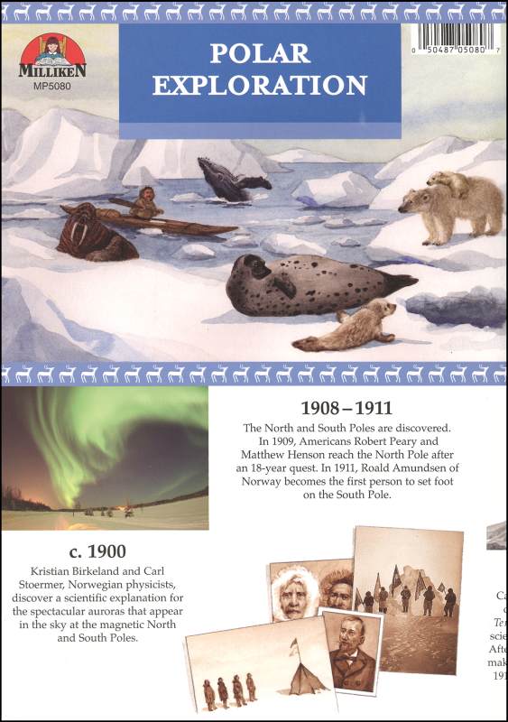 Polar Exploration Fold Out Timeline – Miller Pads & Paper