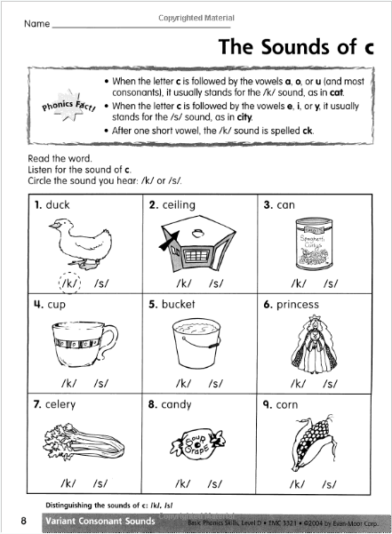 Basic Phonics Skills Level D – Miller Pads & Paper