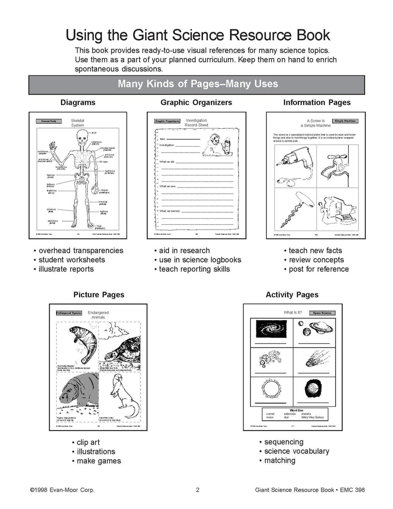 Giant Science Resource Book, Grades 1-6 – Miller Pads & Paper