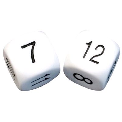 Math Numbers 7-12 Die – Miller Pads & Paper