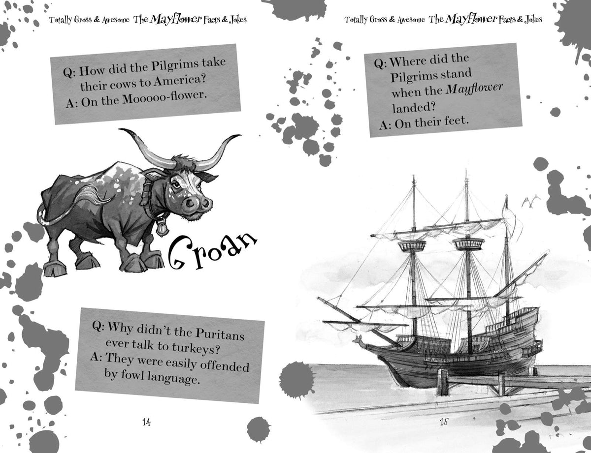 The Mayflower Facts & Jokes (Totally Gross & Awesome) – Miller Pads & Paper
