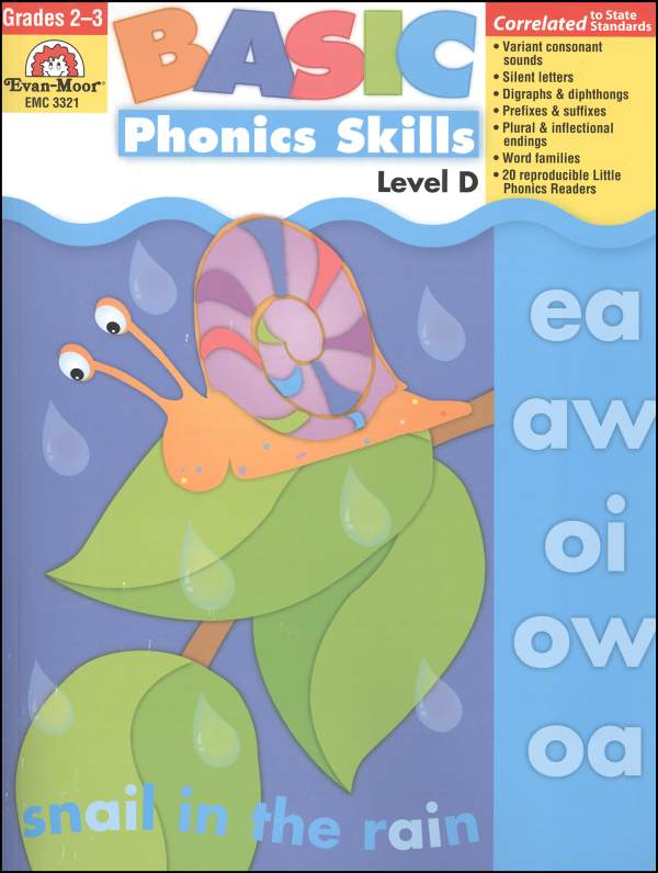Basic Phonics Skills Level D – Miller Pads & Paper
