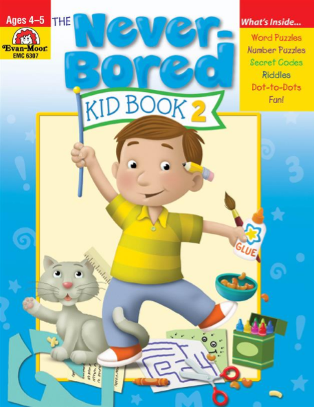 The Never-Bored Kid Book 2: Grades PreK-K – Miller Pads & Paper