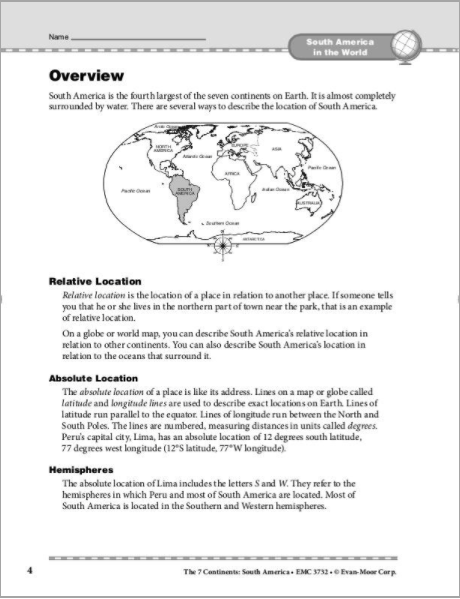 7 Continents: South America – Miller Pads & Paper