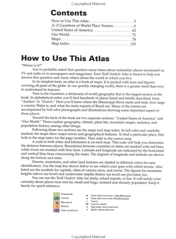 Student Atlas – Miller Pads & Paper