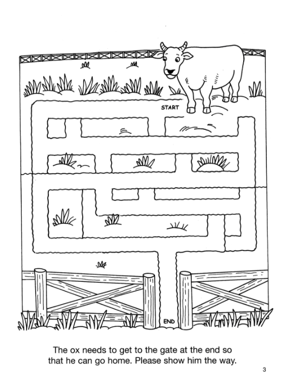 Fun Farm Animal Mazes – Miller Pads & Paper