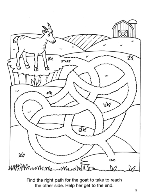 Fun Farm Animal Mazes – Miller Pads & Paper