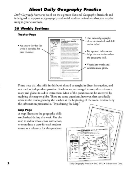 Daily Geography Practice: Grade 3 – Miller Pads & Paper
