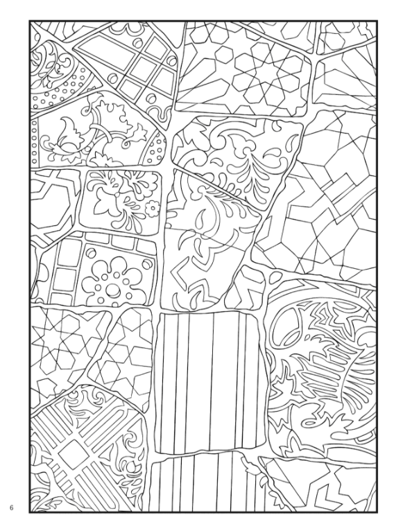 Mosaic Masterpieces (Creative Haven Coloring Books) – Miller Pads & Paper