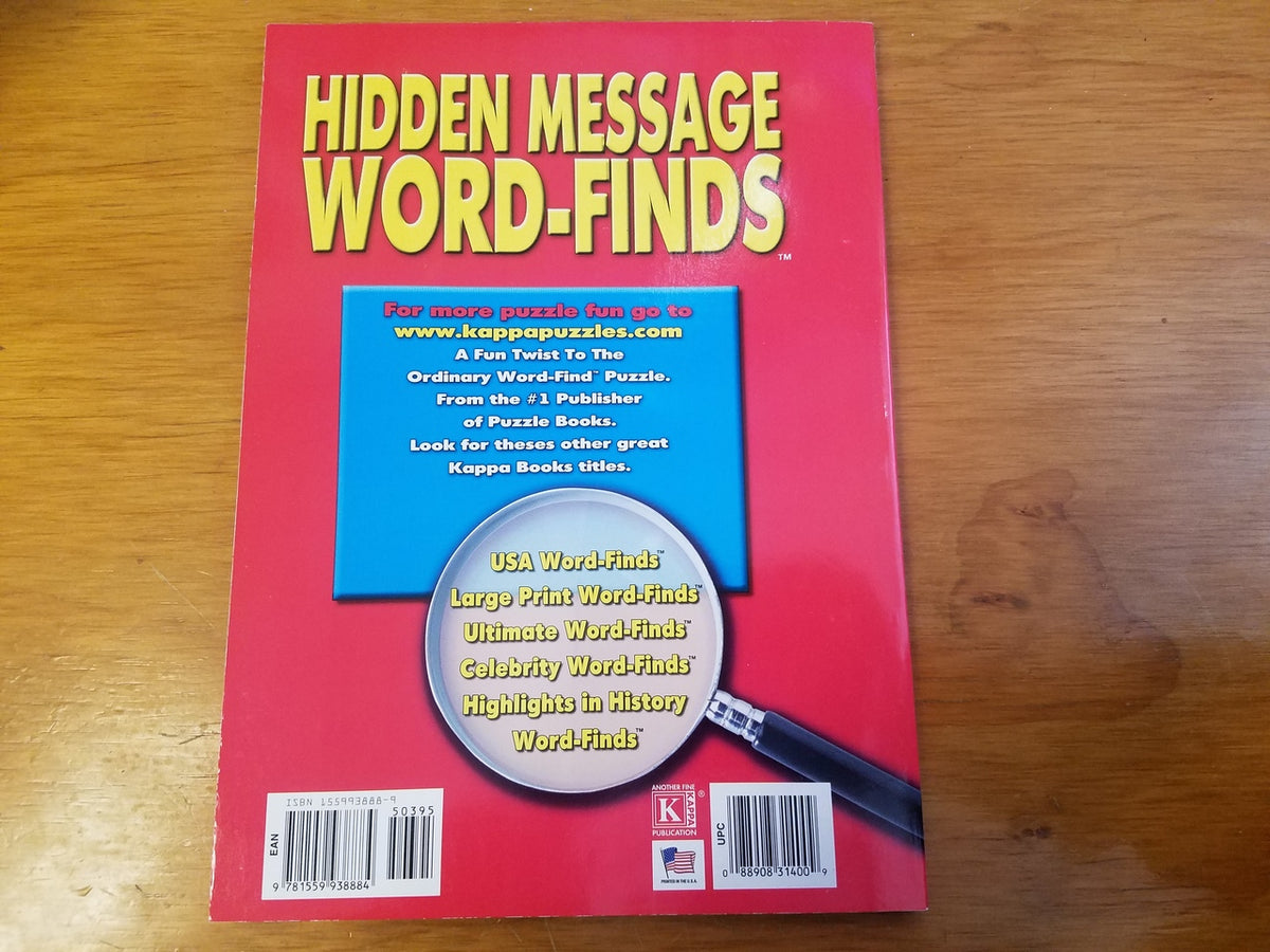 Hidden Message Word-Finds Volume 20 – Miller Pads & Paper
