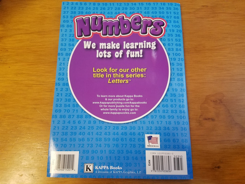 Coloring & Activity Book: Numbers 123 – Miller Pads & Paper