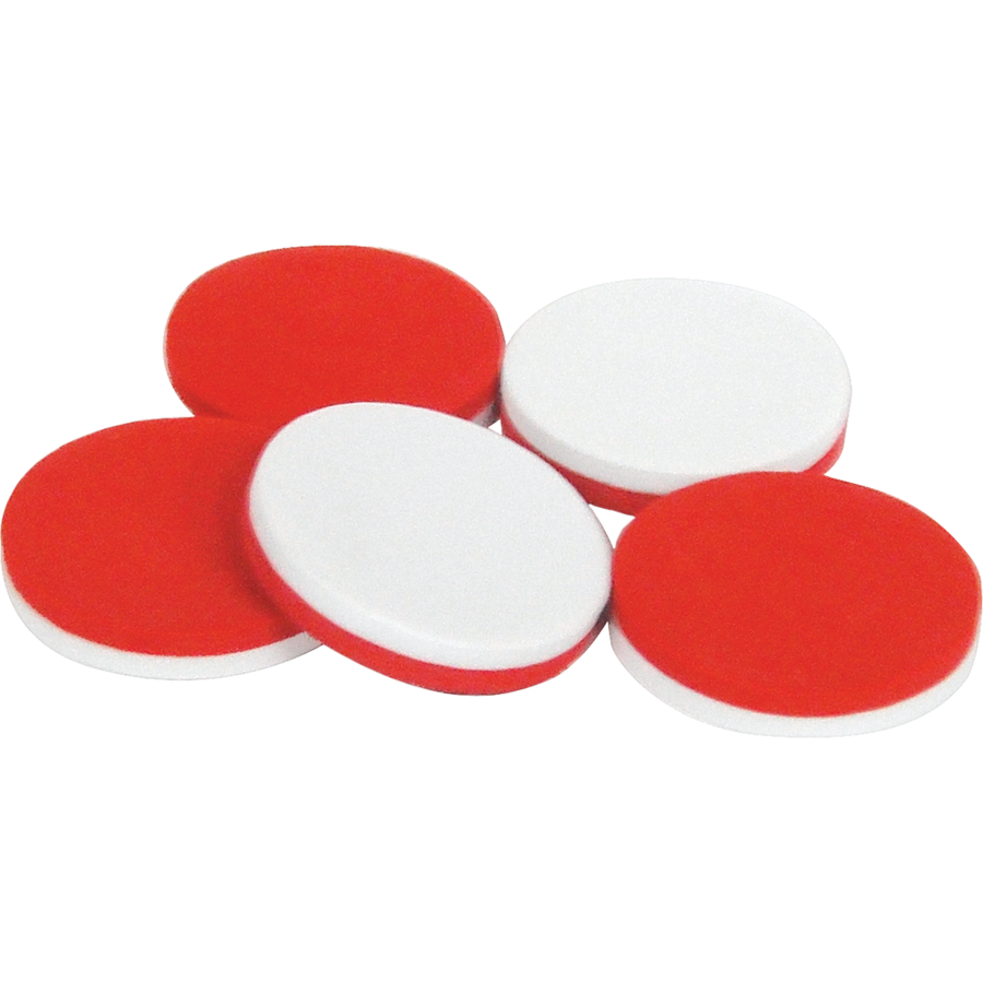 Foam Counters: Red/White – Miller Pads & Paper