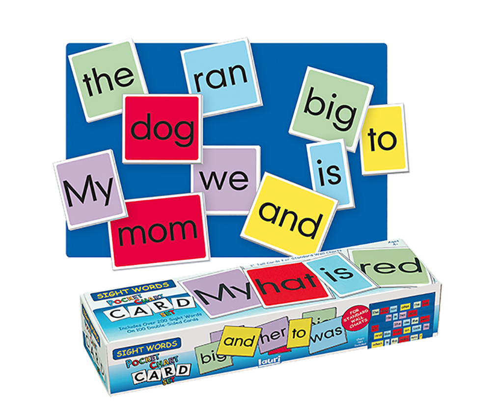 Sight Words Pocket Chart Card Set – Miller Pads & Paper
