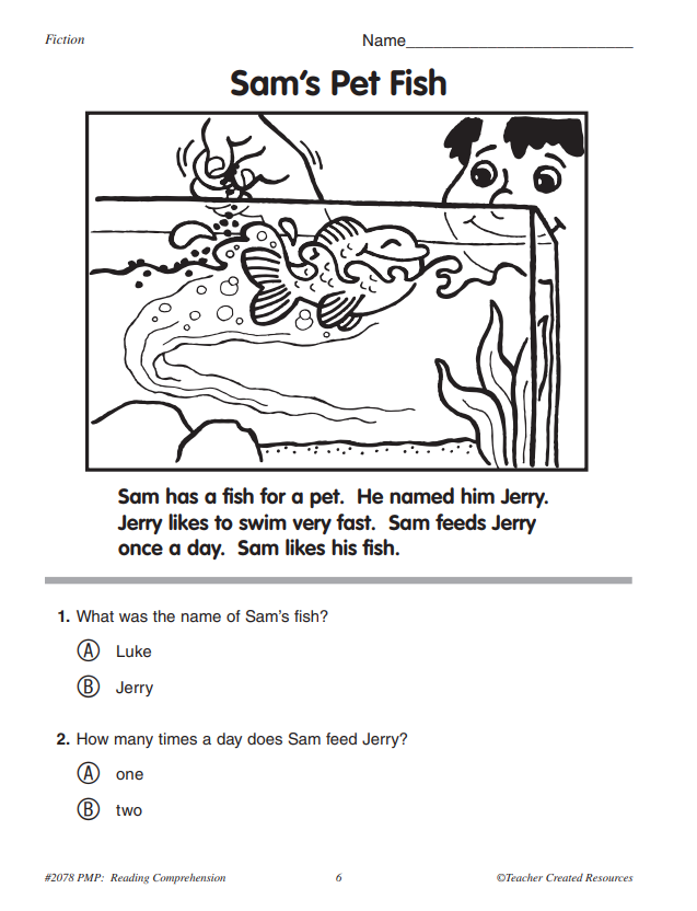 Reading Comprehension: Grade K (Practice Makes Perfect) – Miller Pads ...