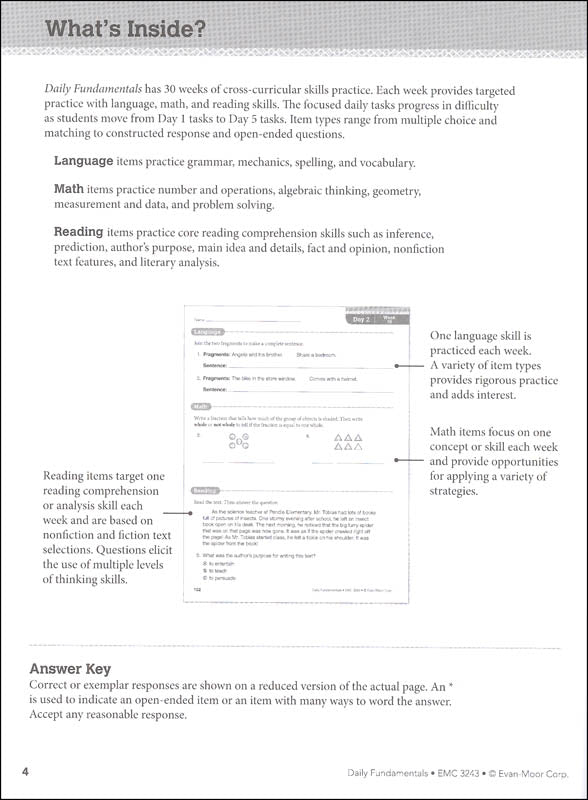 Daily Fundamentals Grade 3 – Miller Pads & Paper