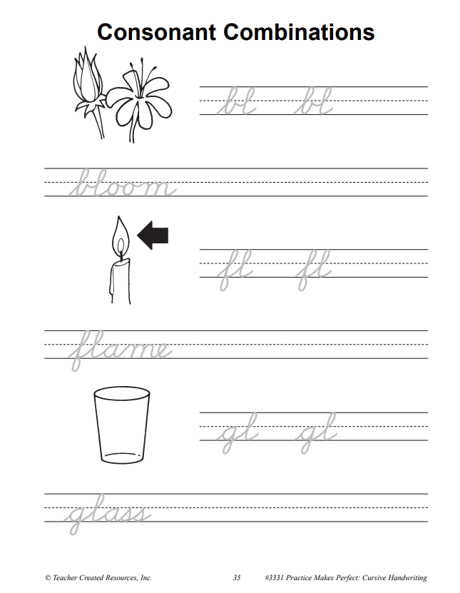 Cursive Writing (Practice Makes Perfect) – Miller Pads & Paper