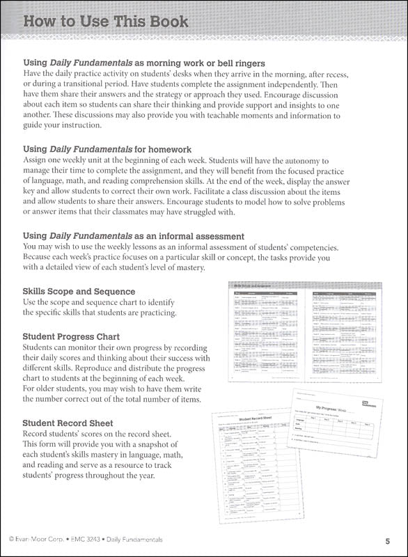 Daily Fundamentals Grade 3 – Miller Pads & Paper