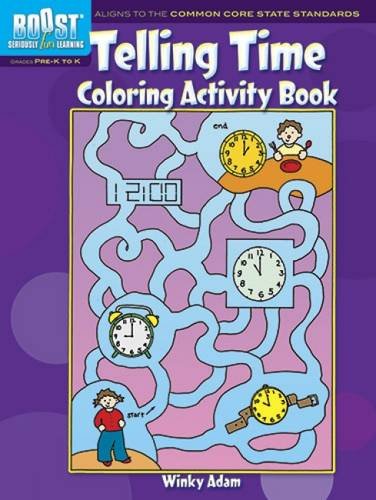Telling Time Activity Book – Miller Pads & Paper