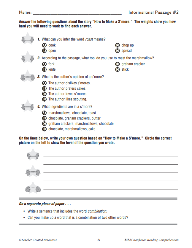 Nonfiction Reading Comprehension for the Common Core (Grade 3) – Miller ...