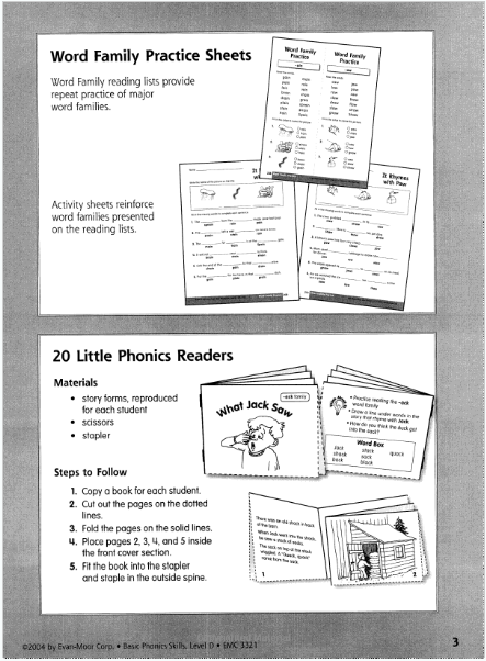 Basic Phonics Skills Level D – Miller Pads & Paper