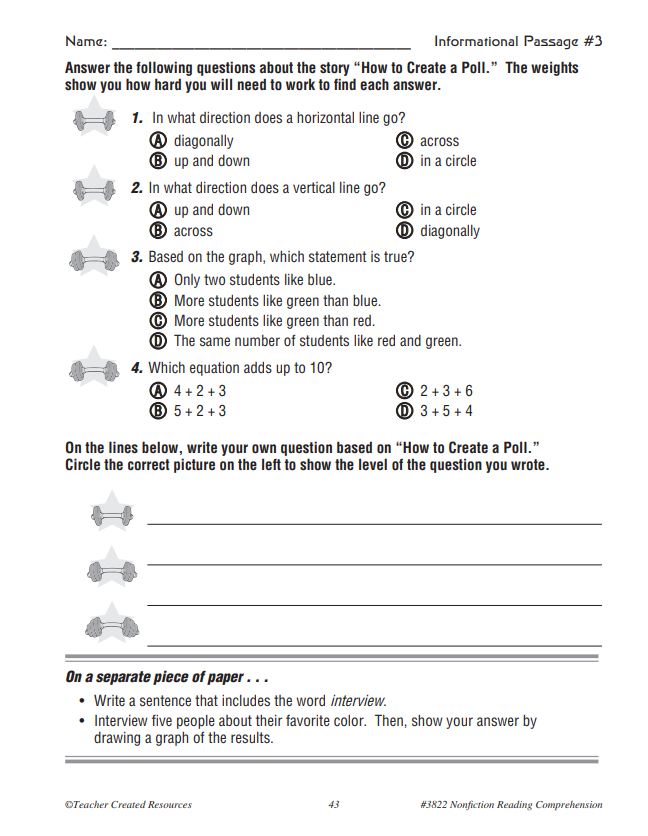 Nonfiction Reading Comprehension for the Common Core (Grade 2) – Miller ...