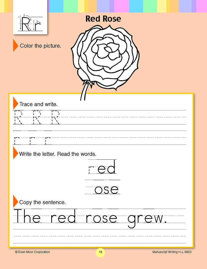 Learning Line: Manuscript Writing (Grades K-2) – Miller Pads & Paper