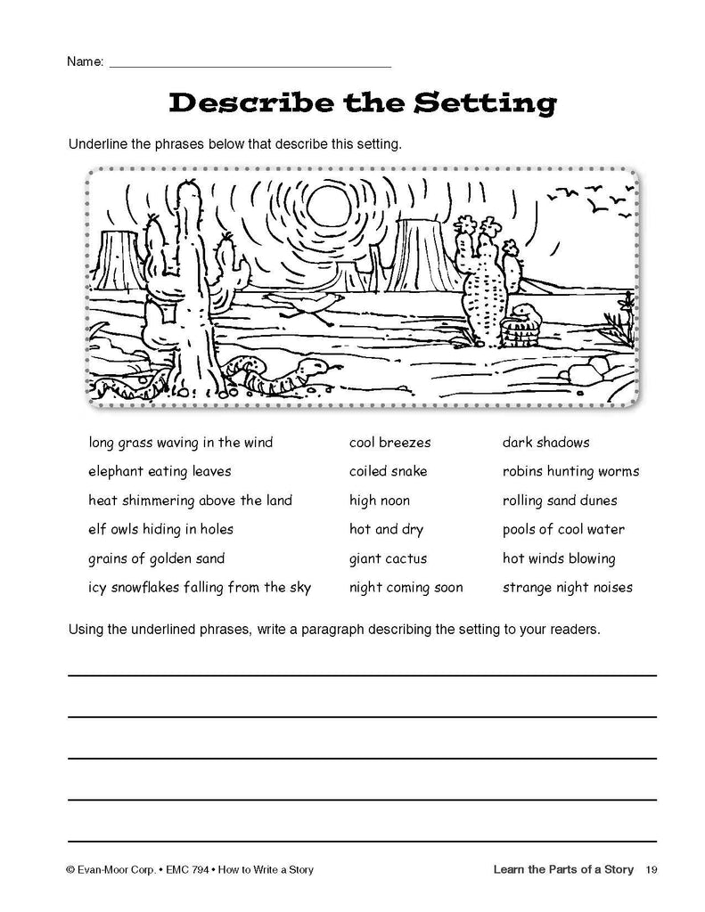 How To Write A Story (Grade 4-6) – Miller Pads & Paper