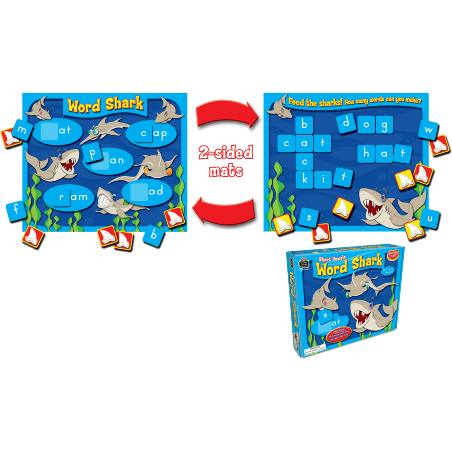 Word Shark: Short Vowels – Miller Pads & Paper
