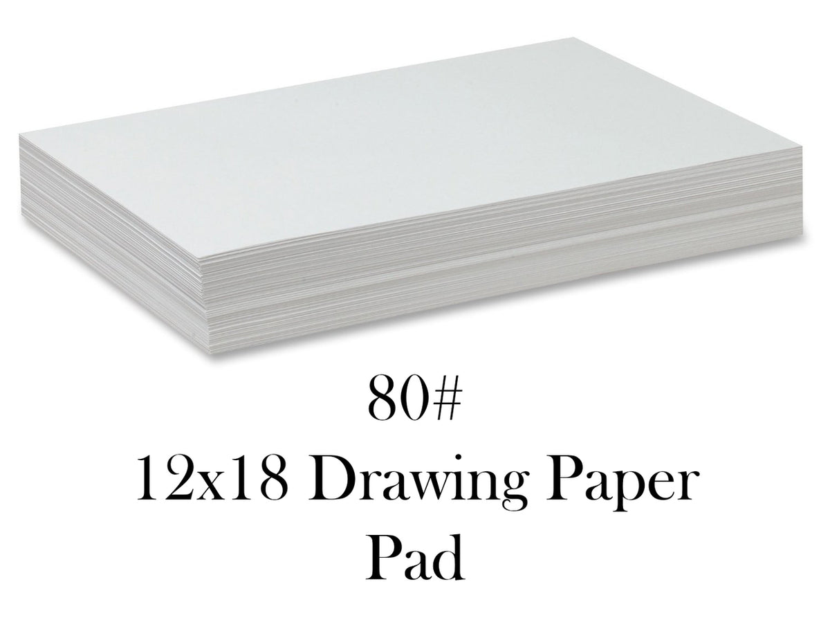 80# 12x18 Drawing Pad – Miller Pads & Paper