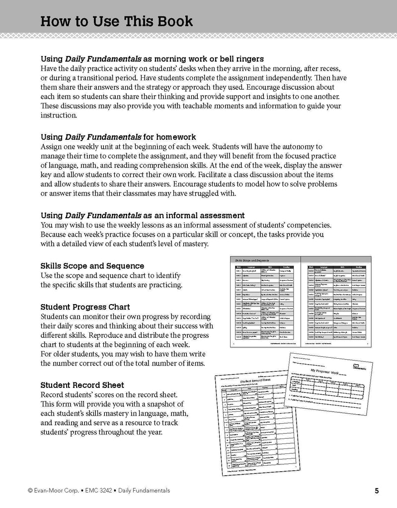 Daily Fundamentals (Grade 2) – Miller Pads & Paper