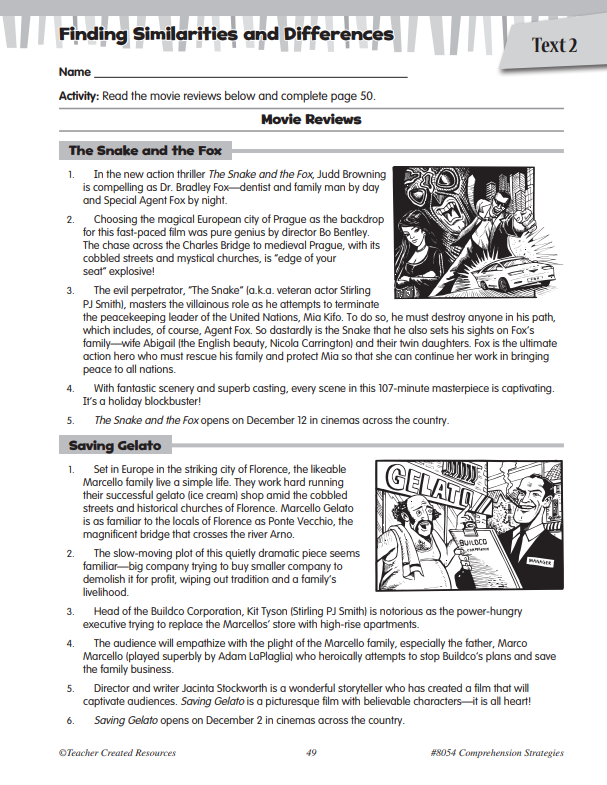Targeting Comprehension Strategies for the Common Core (Grade 7 ...