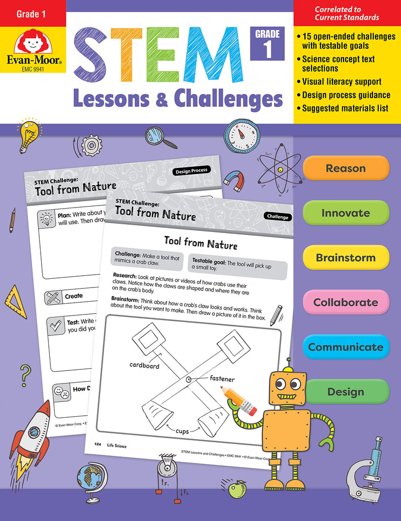 STEM Lessons and Challenges, Grade 1 – Miller Pads & Paper