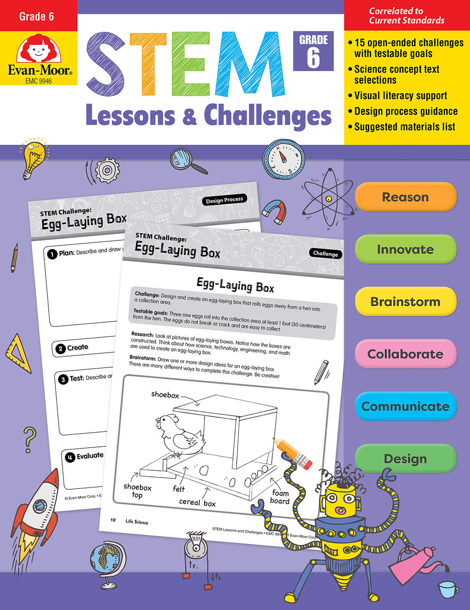STEM Lessons and Challenges, Grade 6 – Miller Pads & Paper