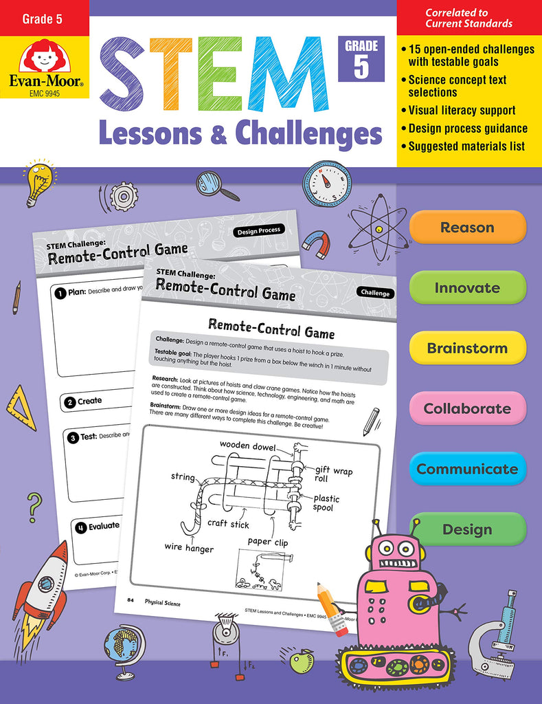 STEM Lessons and Challenges, Grade 5 – Miller Pads & Paper