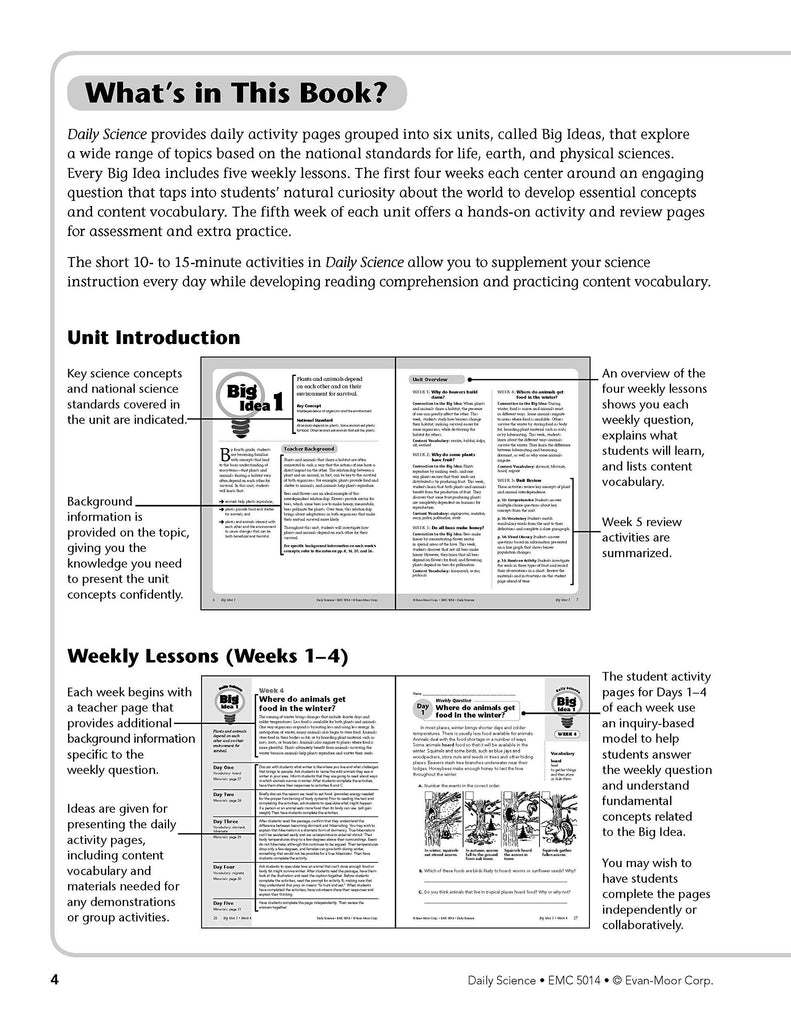 Daily Science: Grade 4 – Miller Pads & Paper