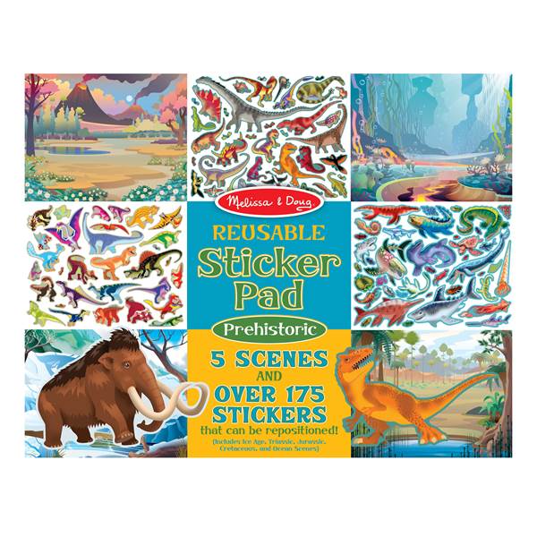 Reusable Sticker Pad-Prehistoric – Miller Pads & Paper