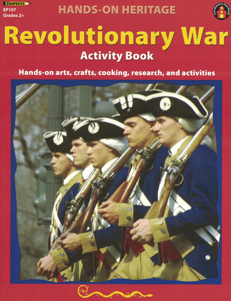 Revolutionary War Activity Book (Hands on Heritage) – Miller Pads & Paper