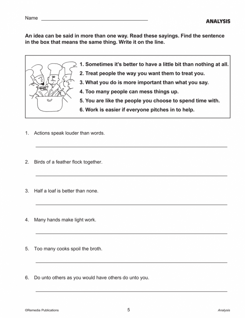 Critical Thinking Skills: Analysis – Miller Pads & Paper