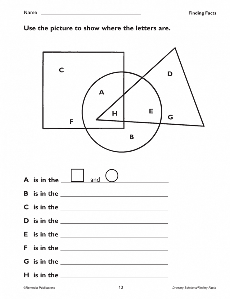 Primary Thinking Skills: Drawing Solutions/Finding Facts – Miller Pads ...