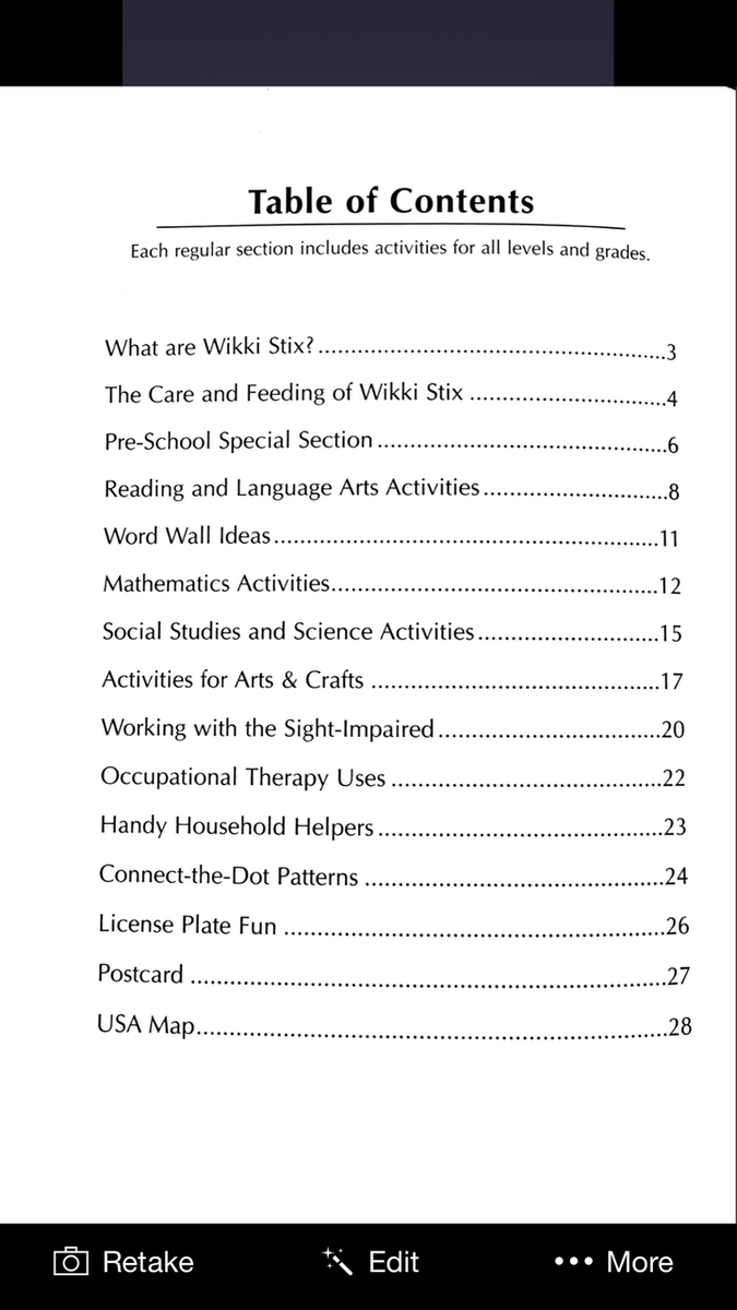 Wikki Stix Activity Resource Book – Miller Pads & Paper