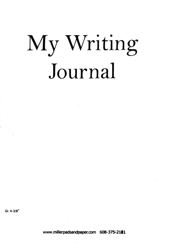 Writing Journal – Miller Pads & Paper